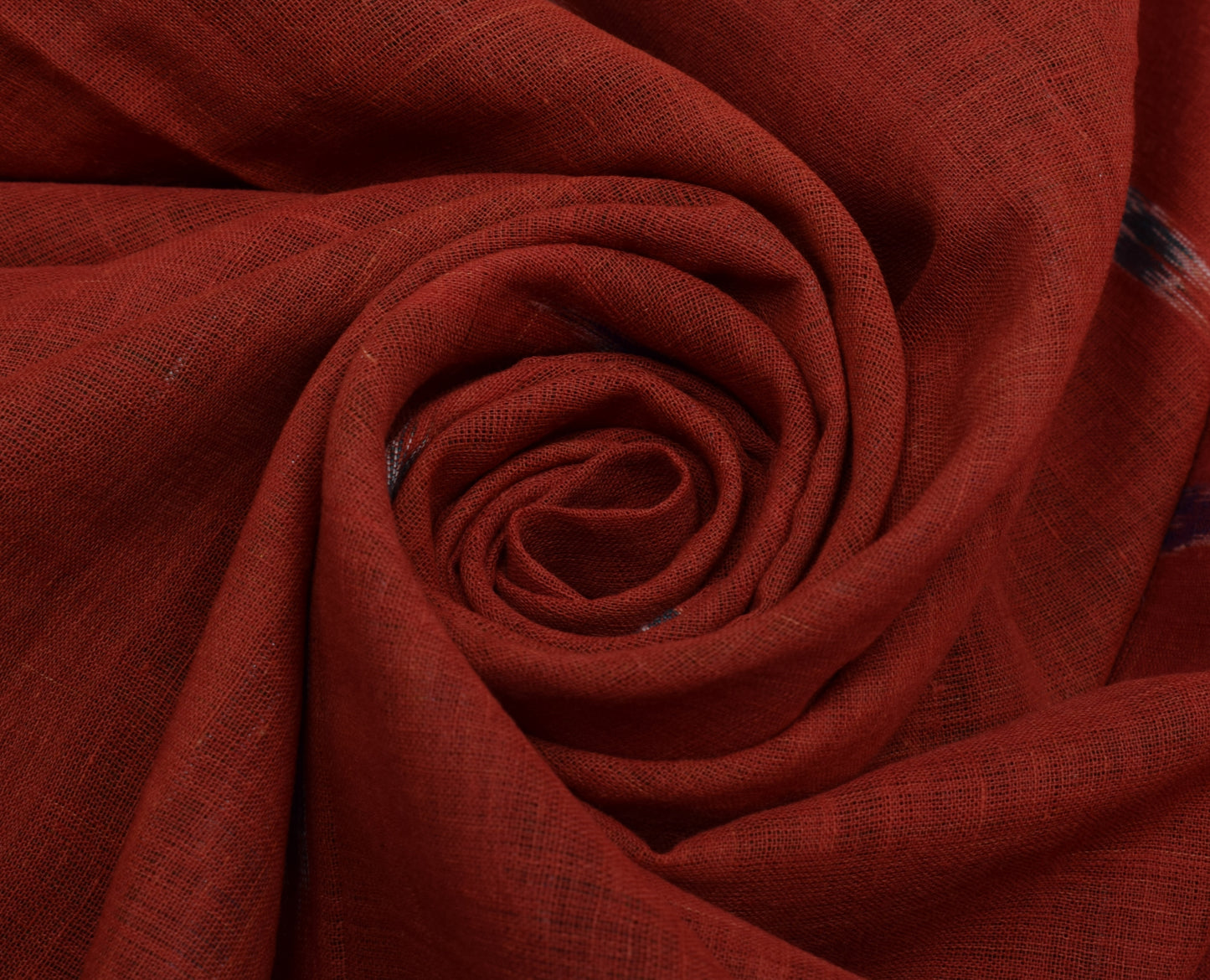 Sushila Vintage Red Saree Pure Cotton Hand Woven Ikat Patola Sari Craf